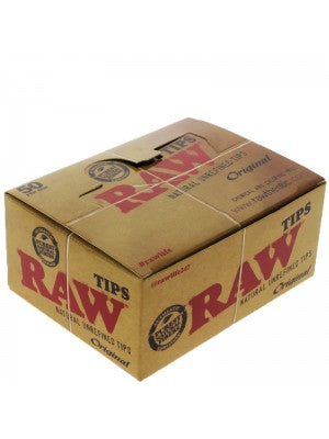 RAW Original Rolling Paper Tips – greenbox-ie
